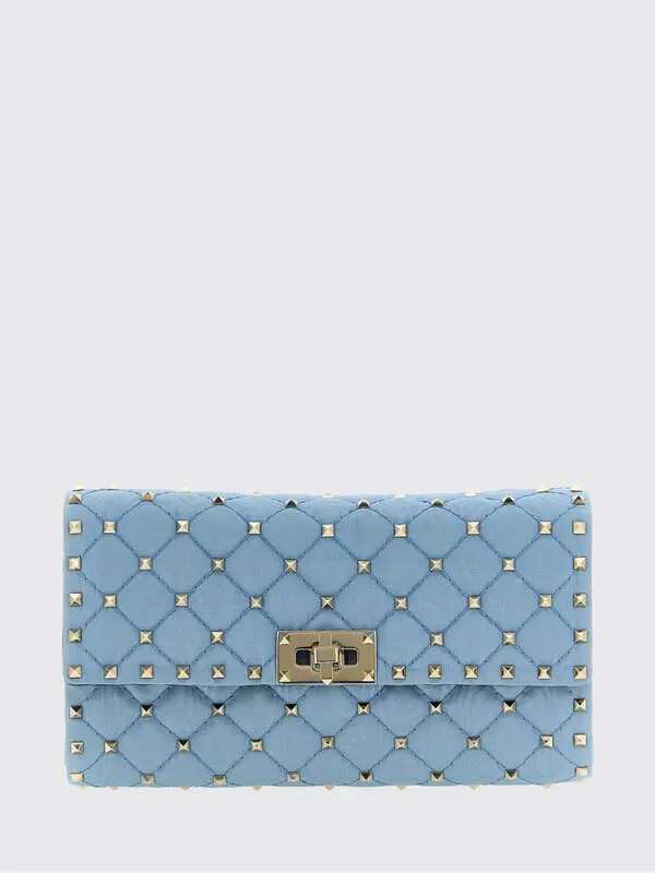 Valentino Garavani Rockstud Spike Matelassé Viscose Bag