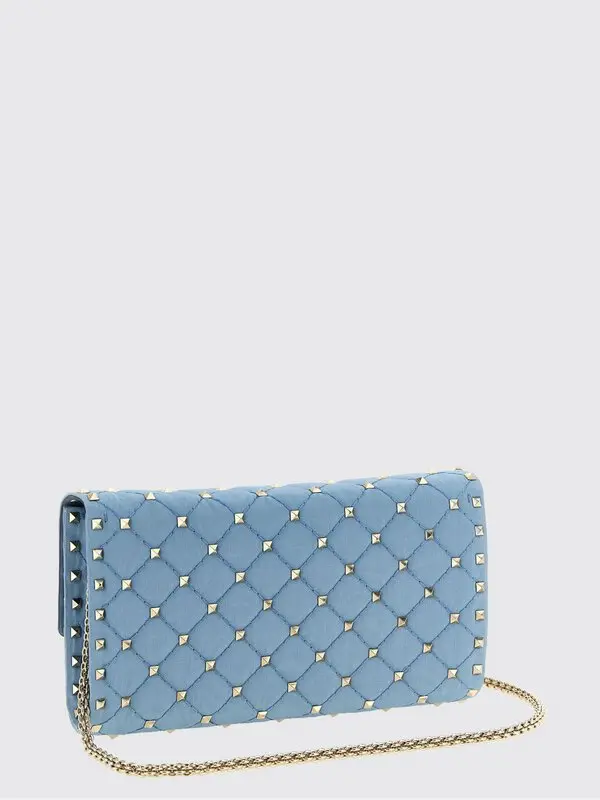 Valentino Garavani Rockstud Spike Matelassé Viscose Bag