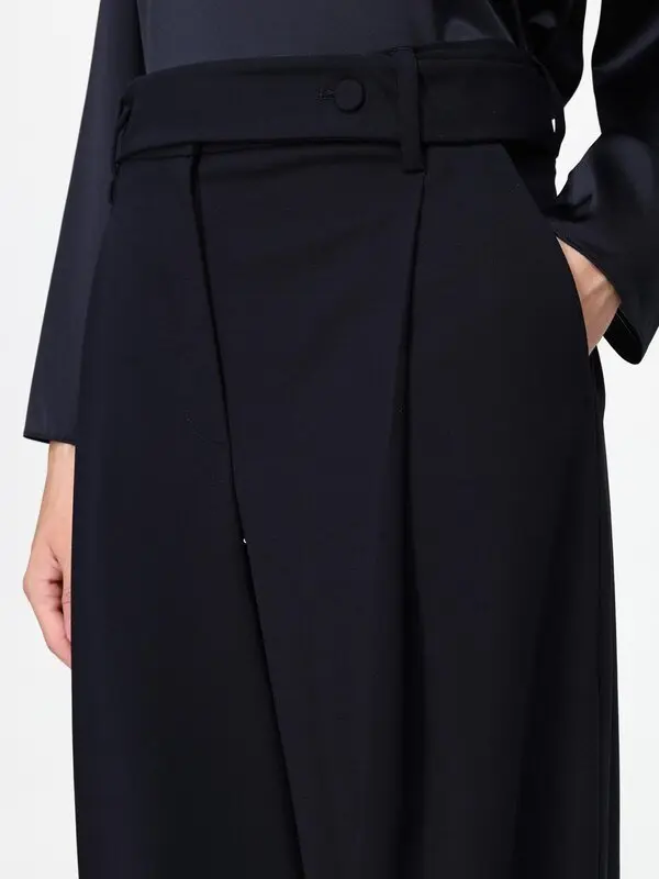 Emporio Armani Tailored Wide-leg Trousers