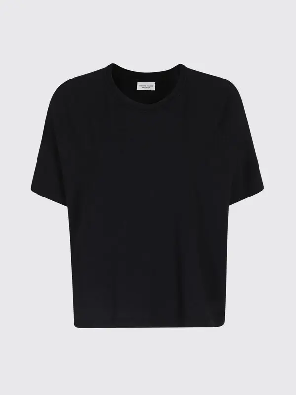 ROBERTO COLLINA Basic Cotton T-shirt - Black
