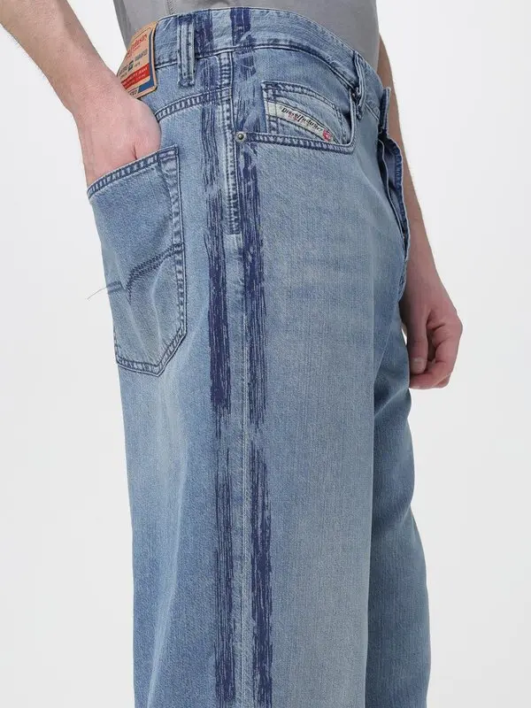 DIESEL® Wide Leg Jeans