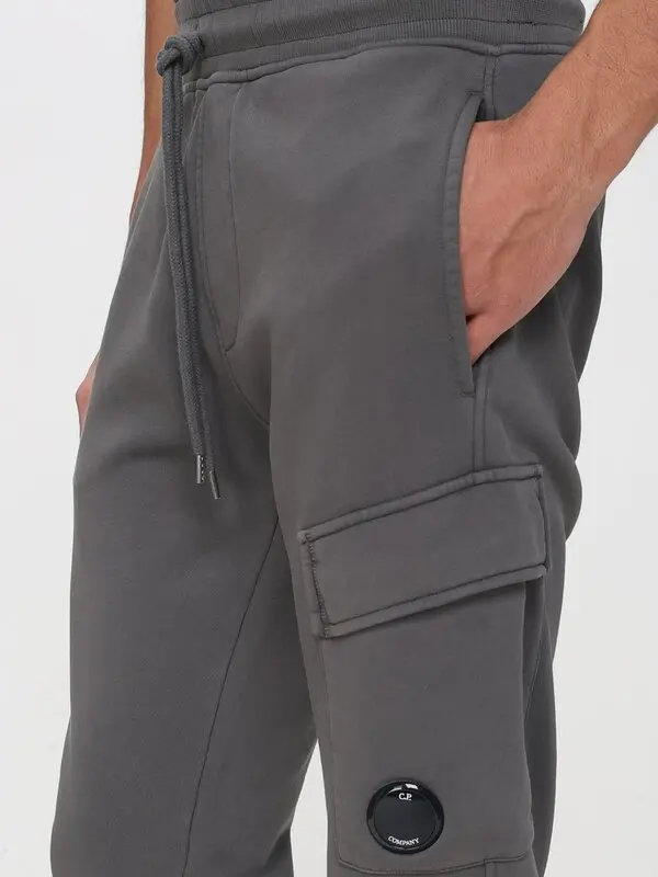 C.P. COMPANY Jersey Cargo Trousers - Grey