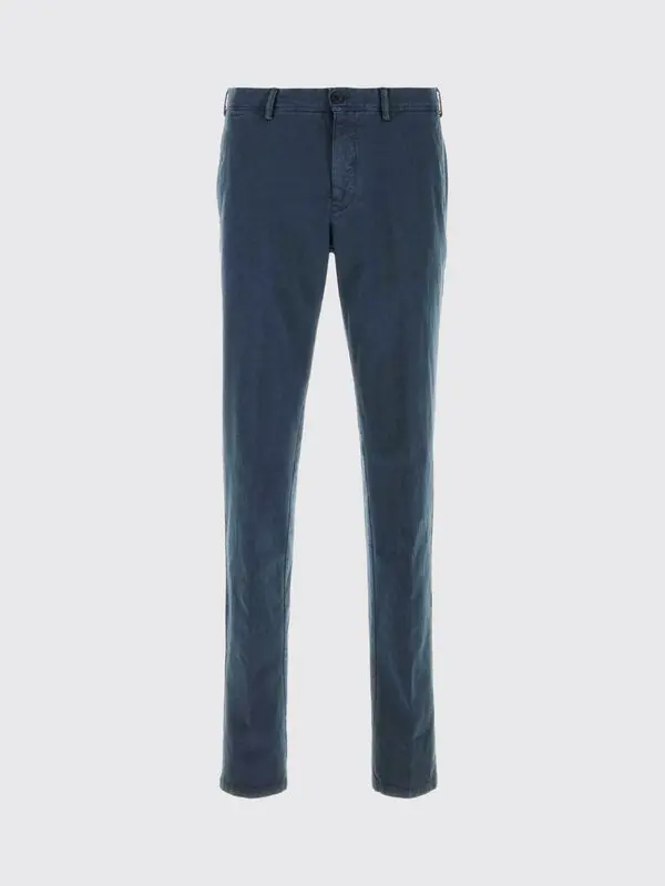 PT TORINO Stretch Cotton Chino Trousers - Blue