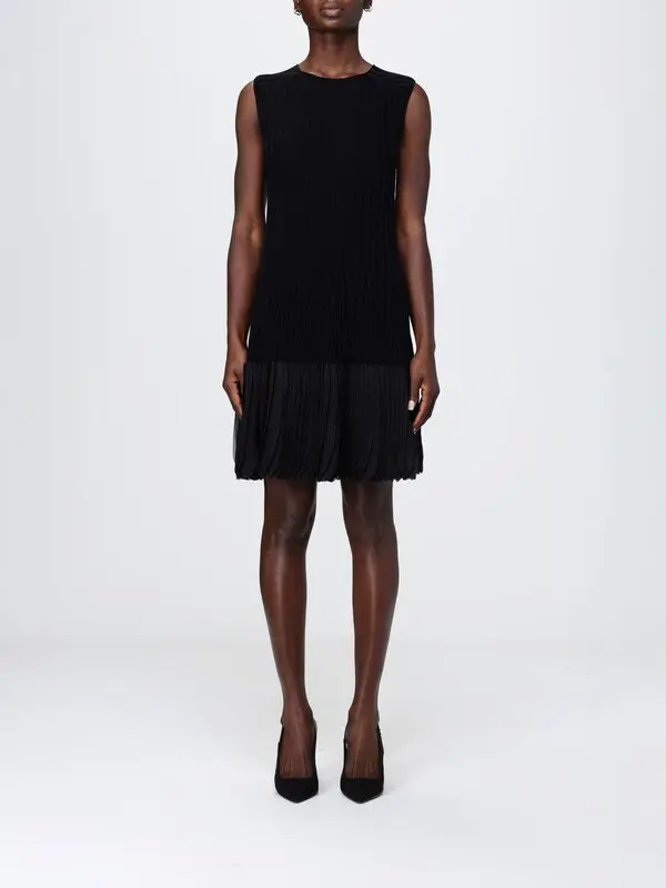 Emporio Armani Viscose Blend Mini Dress