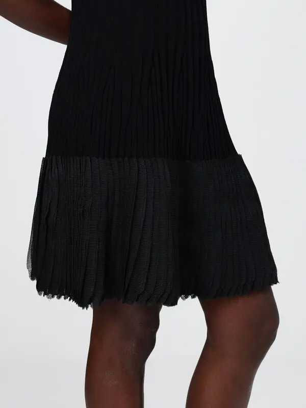 Emporio Armani Viscose Blend Mini Dress