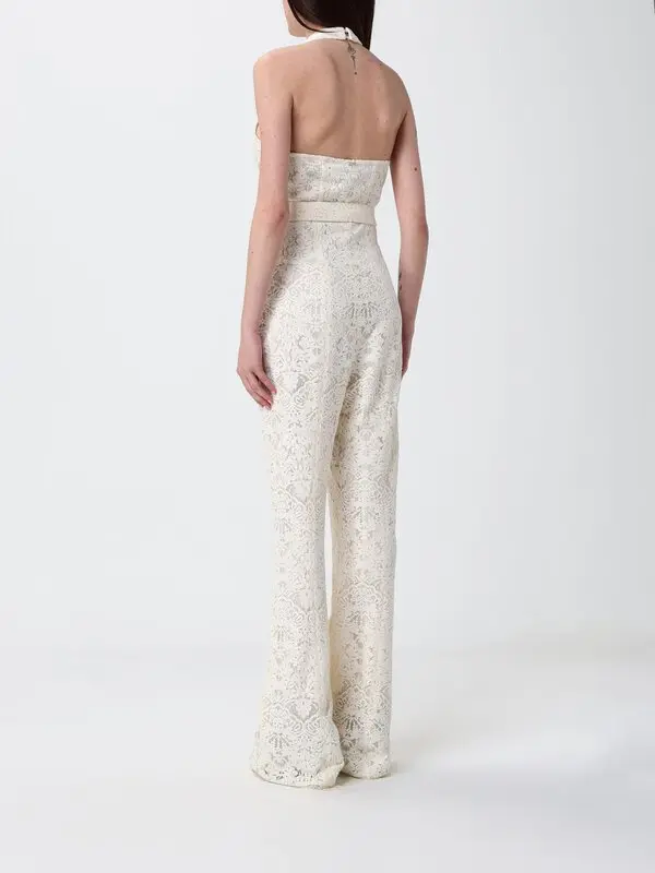 TWINSET Lace Halter Neck Jumpsuit