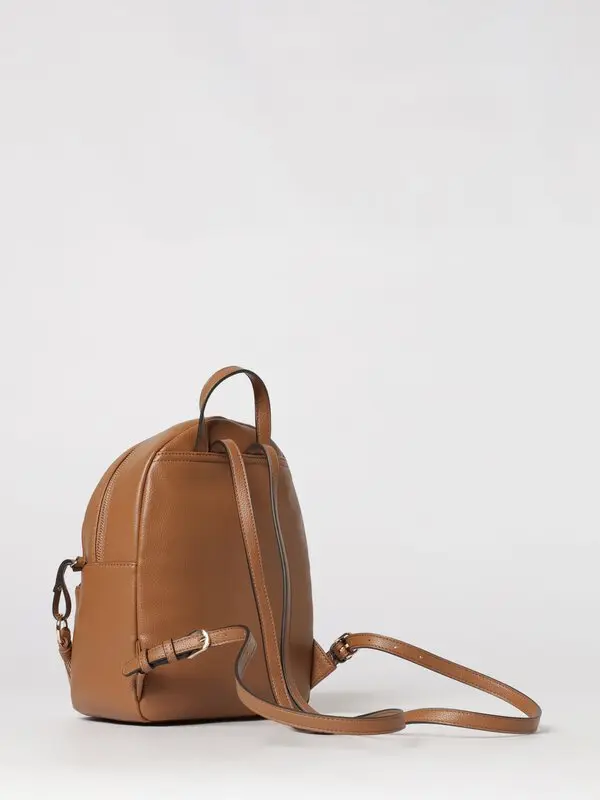 Liu Jo Backpack In Grained Faux Leather - Brown