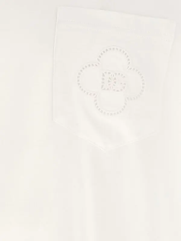 Dolce & Gabbana Cotton Crew-neck T-shirt With Patch Pocket