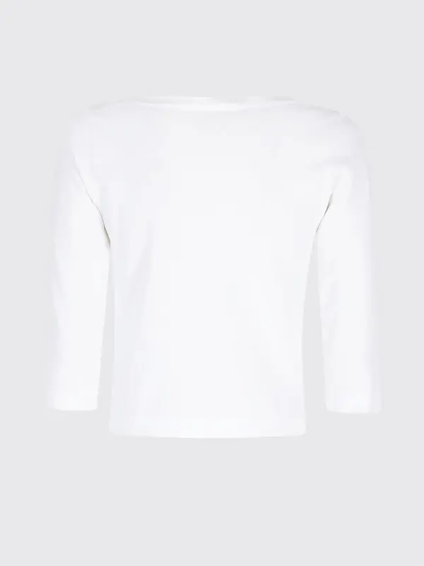 ROBERTO COLLINA Viscose Knit Top - White