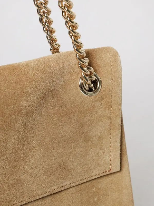 Orciani Venus Soft Medium Fringed Suede Bag