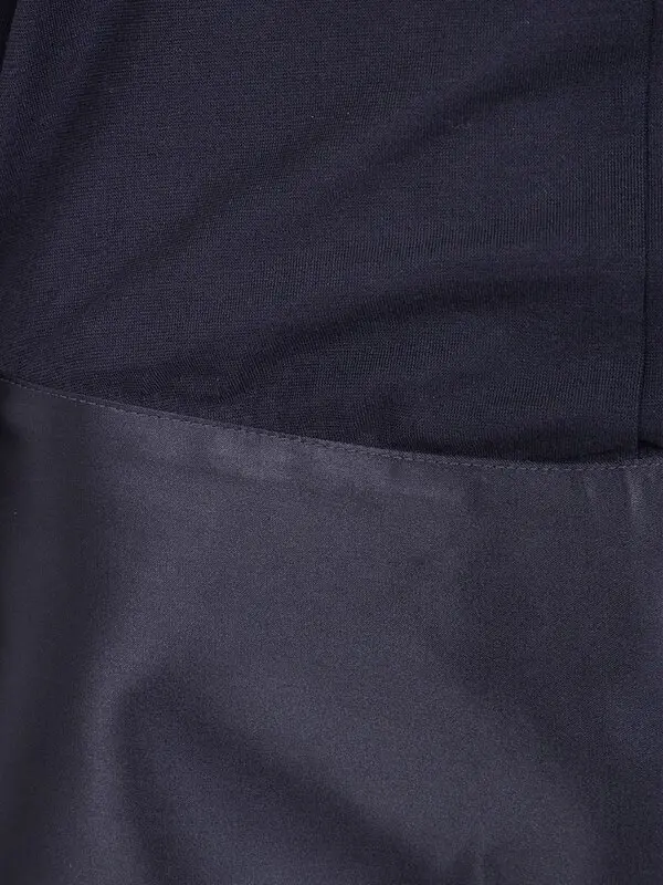 DARKPARK Long Sleeve Top With Satin Detail