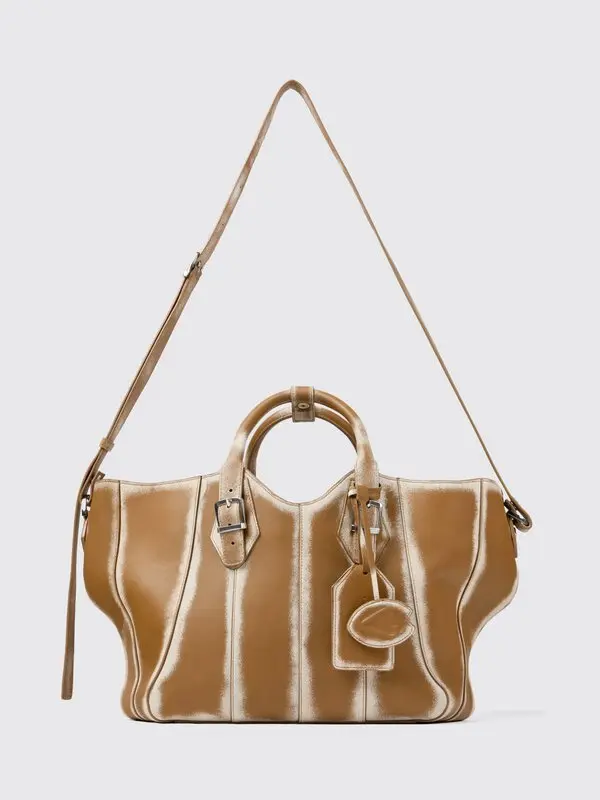Camper Laukku Bag In Striped Leather