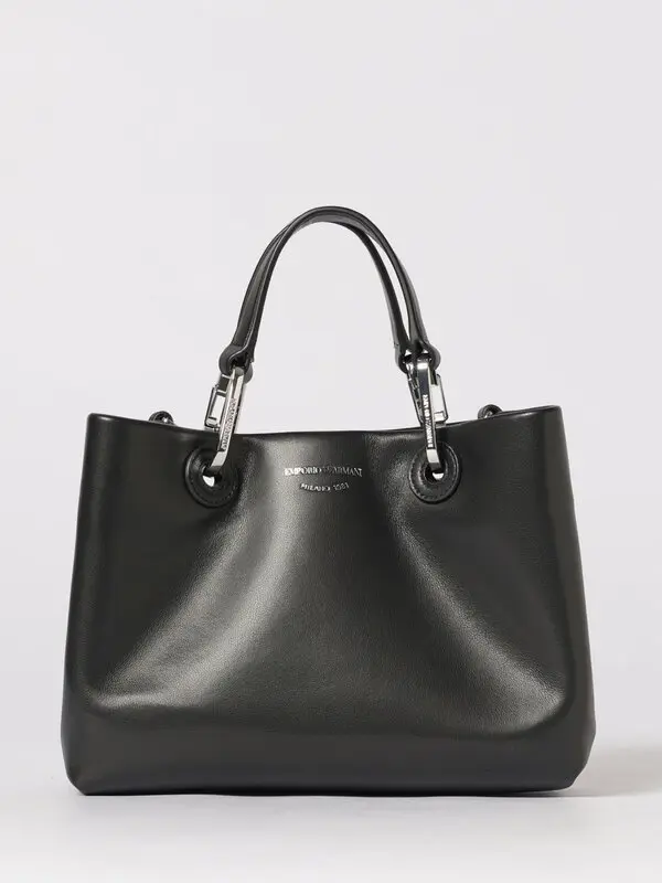 Emporio Armani Myea Synthetic Nappa Bag - Black