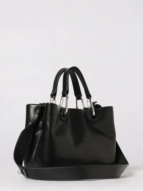 Emporio Armani Myea Synthetic Nappa Bag - Black