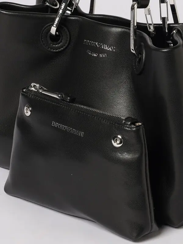 Emporio Armani Myea Synthetic Nappa Bag - Black
