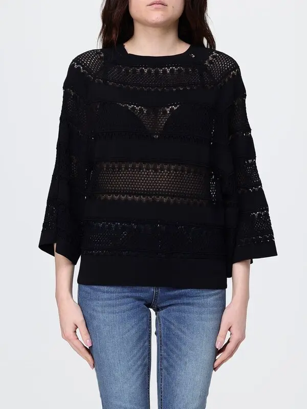 Liu Jo Perforated Viscose Top