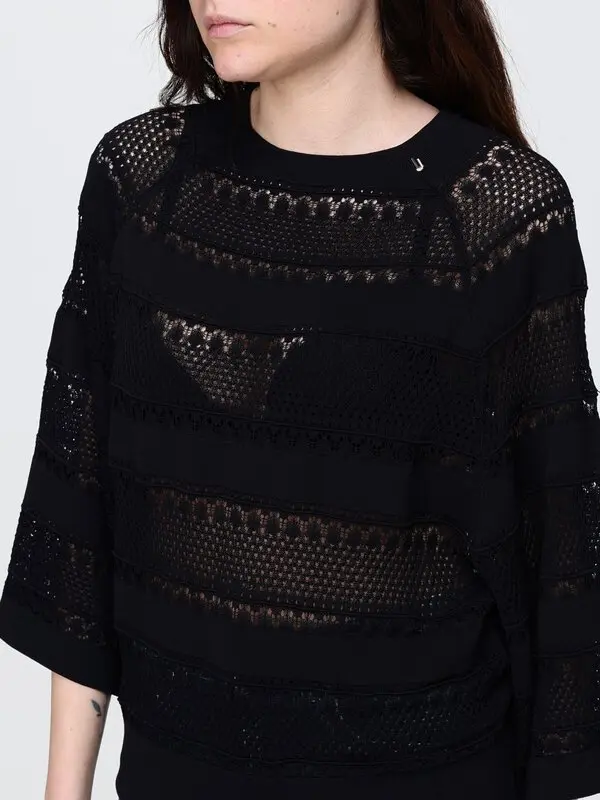 Liu Jo Perforated Viscose Top