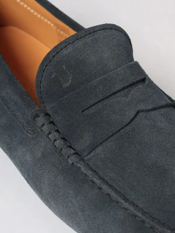 TOD'S Suede Loafers - Blue