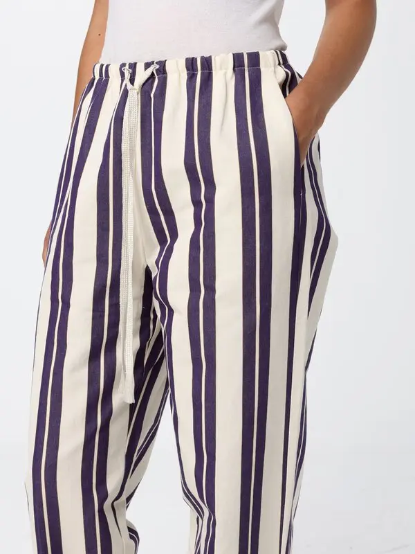 FORTE_FORTE Striped Trousers