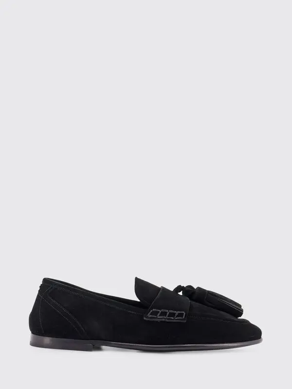 Dolce & Gabbana Suede Loafers With Tassels