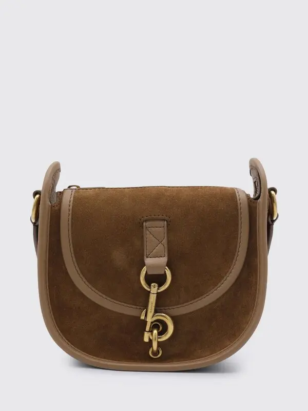 Burberry Suede Messenger Bag