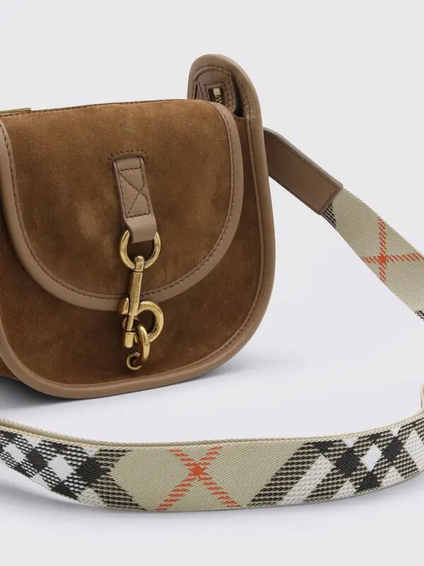 Burberry Suede Messenger Bag
