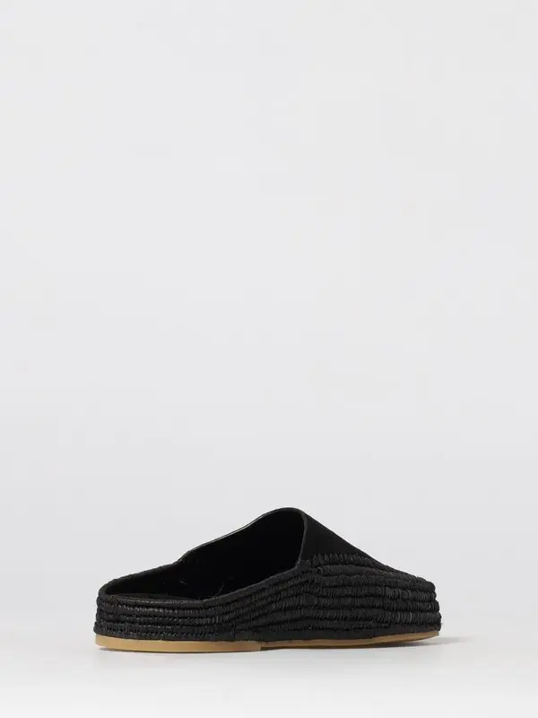 PALOMA BARCELO Deba Suede And Raffia Mules