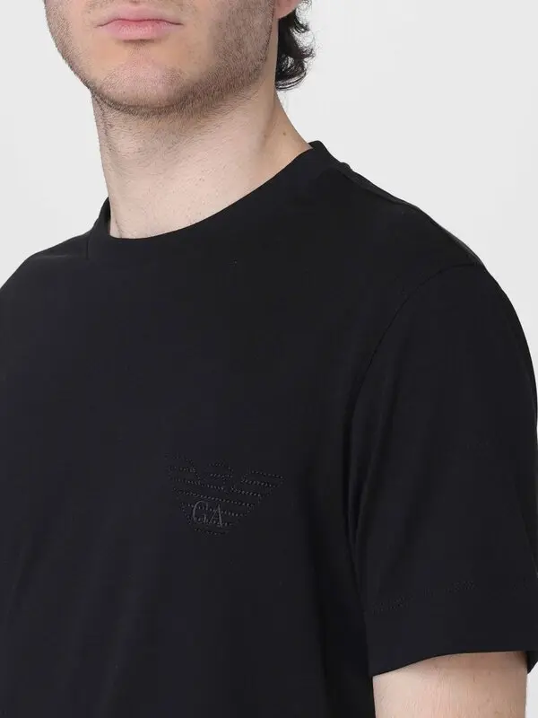 Emporio Armani Basic Cotton T-shirt - Black