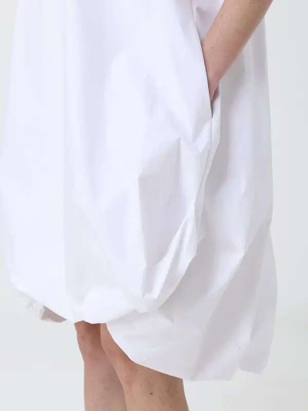 MEIMEIJ Cotton Poplin Mini Dress - White