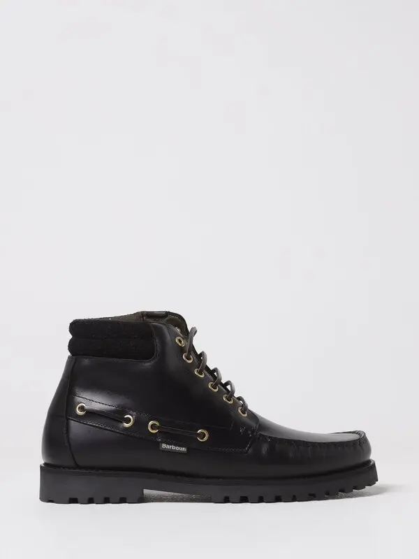 Barbour Leather Lace-up Ankle Boots