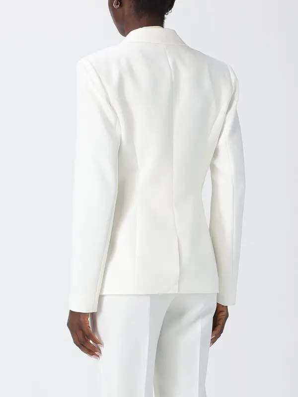 Liu Jo Single-breasted Polyester Blazer - White 1