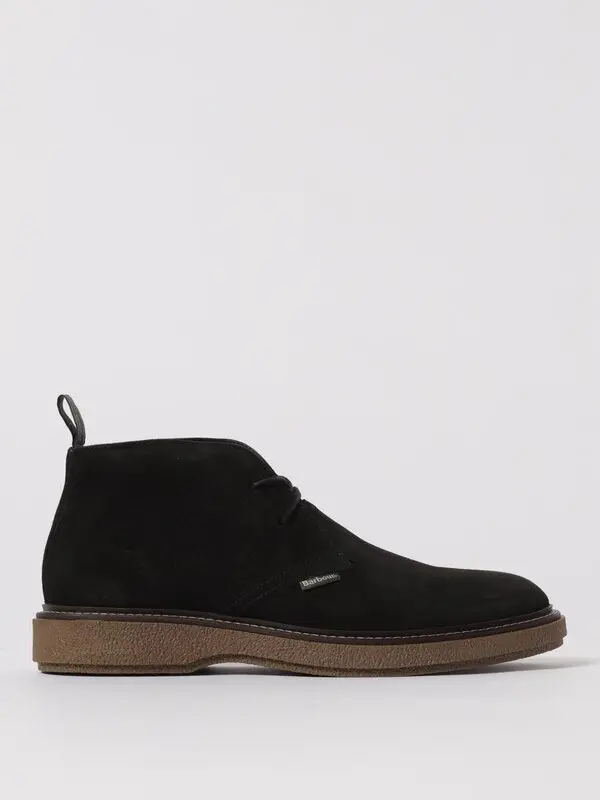 Barbour Lace-up Suede Boots