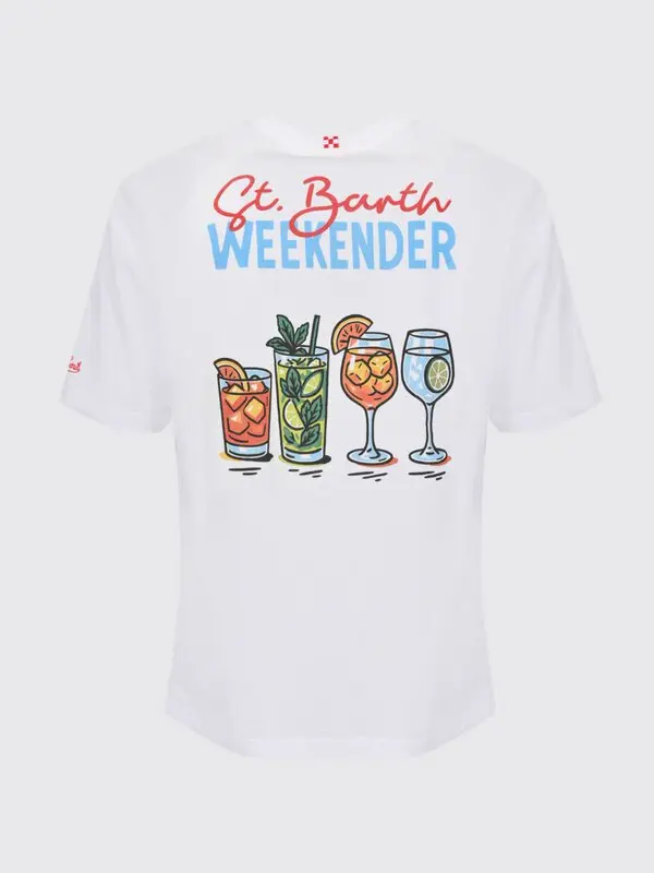 MC2 SAINT BARTH Printed Cotton T-shirt