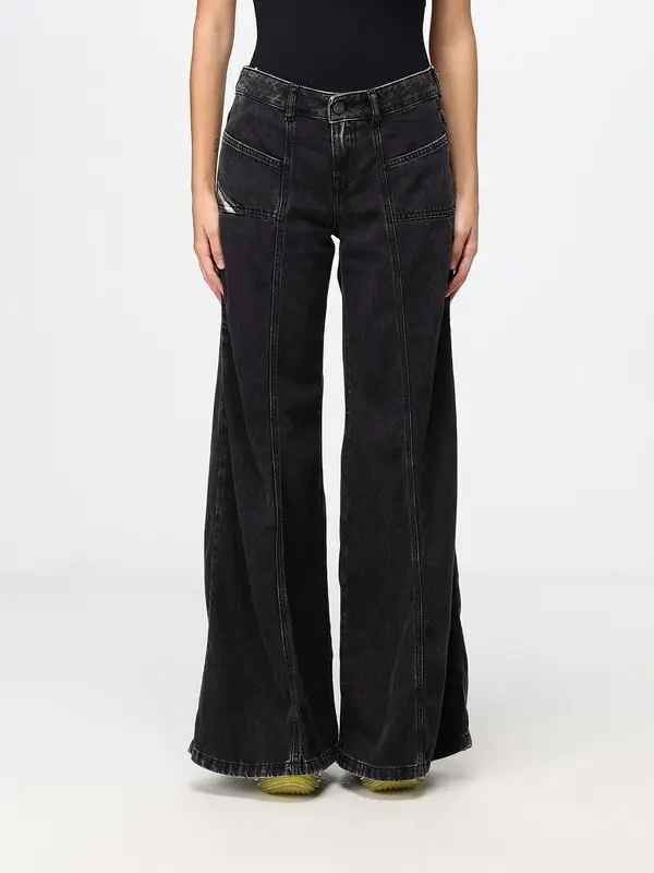 DIESEL® Wide Leg Jeans