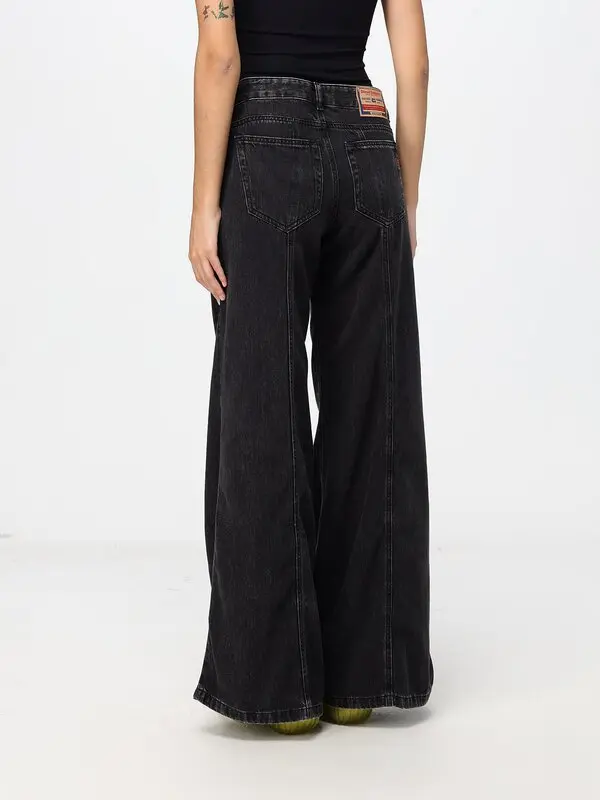 DIESEL® Wide Leg Jeans