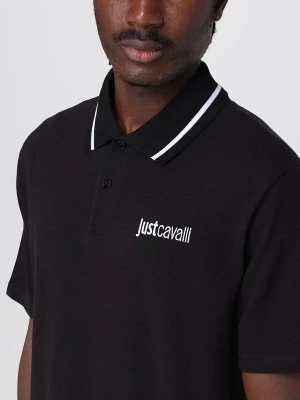 Just Cavalli Polo Shirt Colour - Black