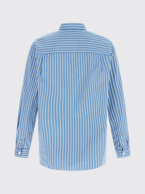 A.p.c. Striped Cotton Shirt - Blue