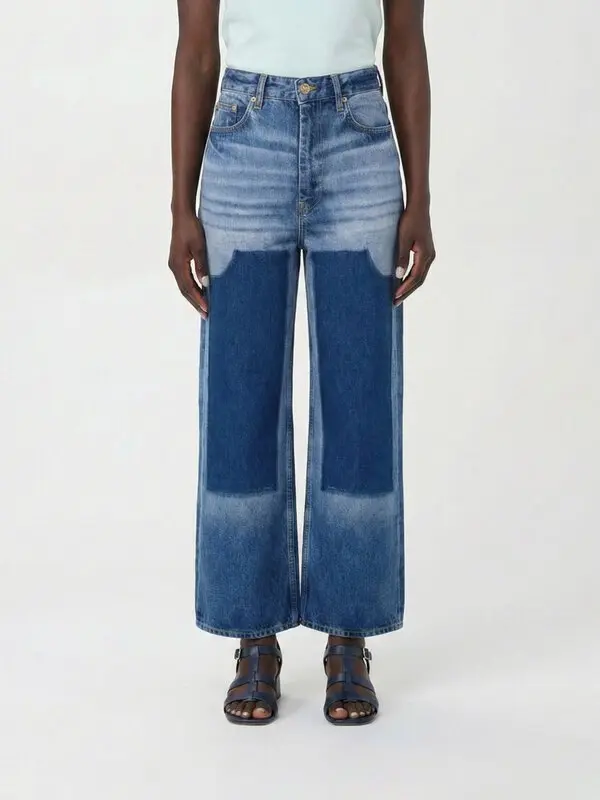 GANNI Wide Leg Jeans