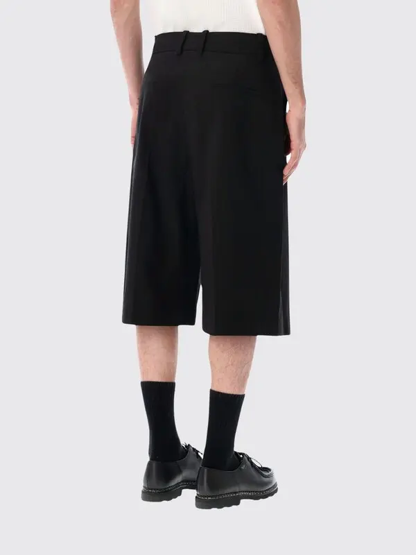 Studio Nicholson Cotton And Linen Tailored Shorts
