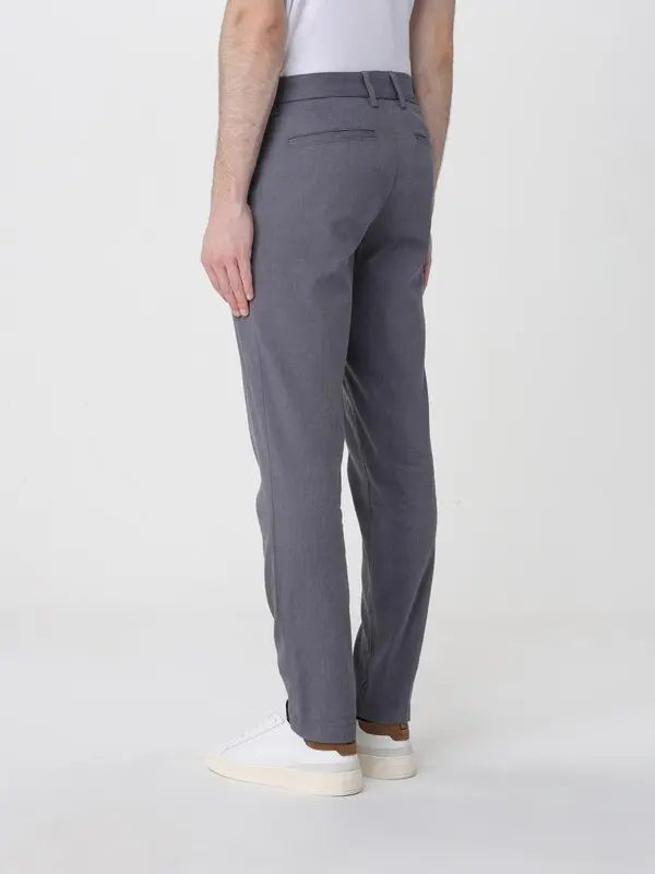 BOSS Chino Trousers In Stretch Cotton - Blue