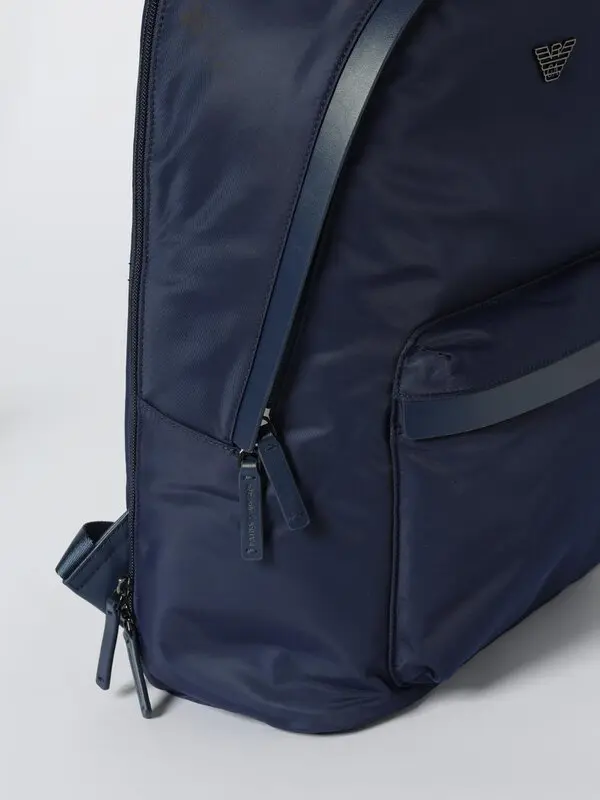 Emporio Armani Backpack Colour - Gnawed Blue