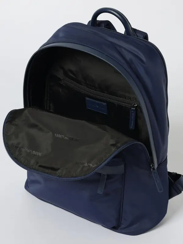 Emporio Armani Backpack Colour - Gnawed Blue