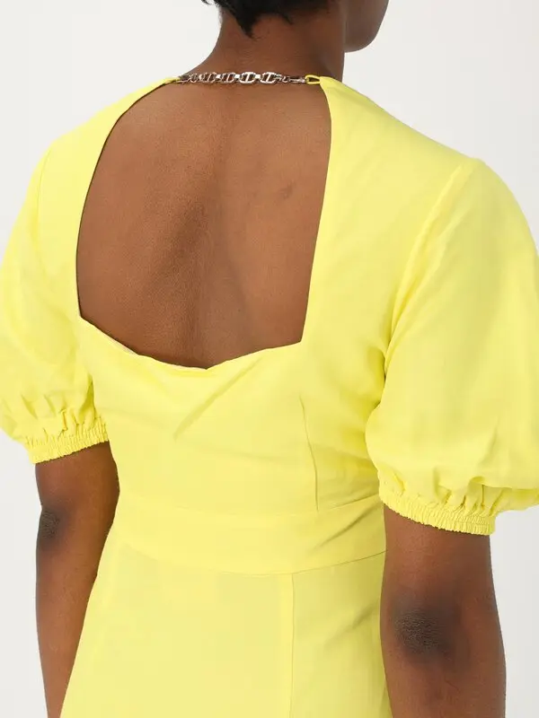 TWINSET Puff Sleeve Mini Dress