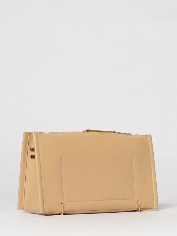 Elisabetta Franchi Leather Pouch - Brown