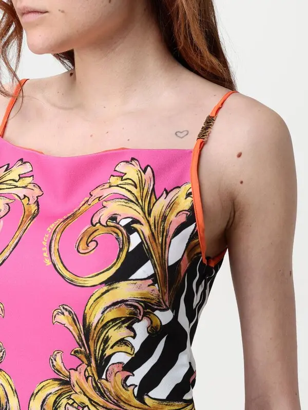 Versace Printed Mini Dress