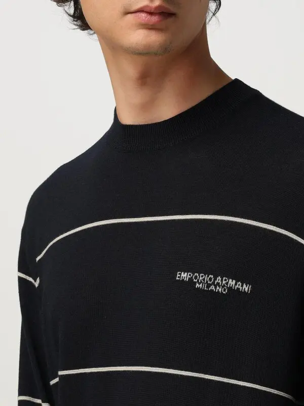 Emporio Armani Striped Pullover