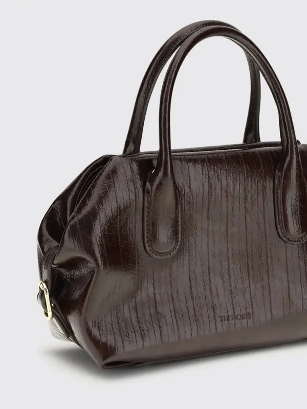 THEMOIRE Talia Trunk Small Vegan Leather Bag