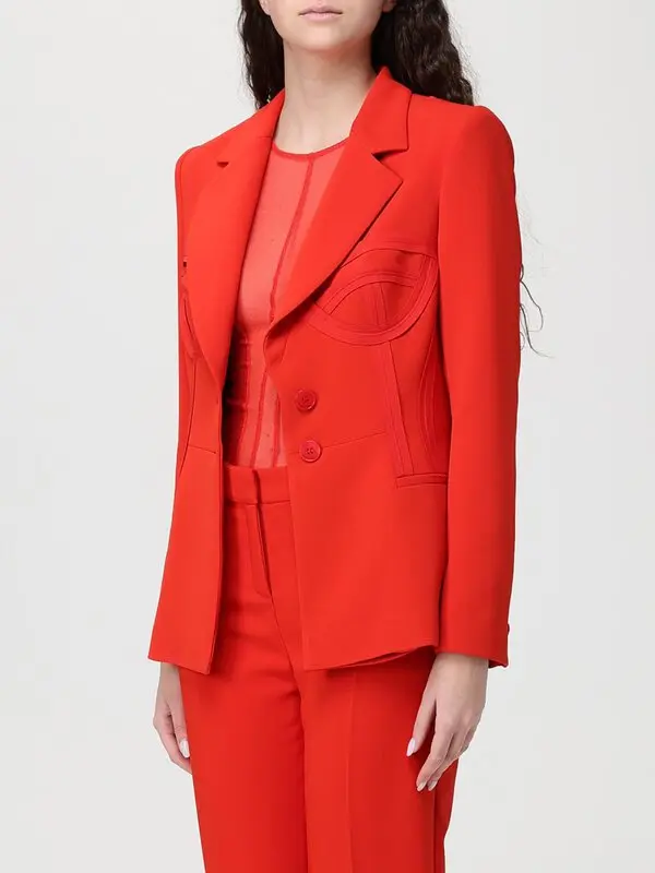 Elisabetta Franchi Crepe Single-breasted Blazer