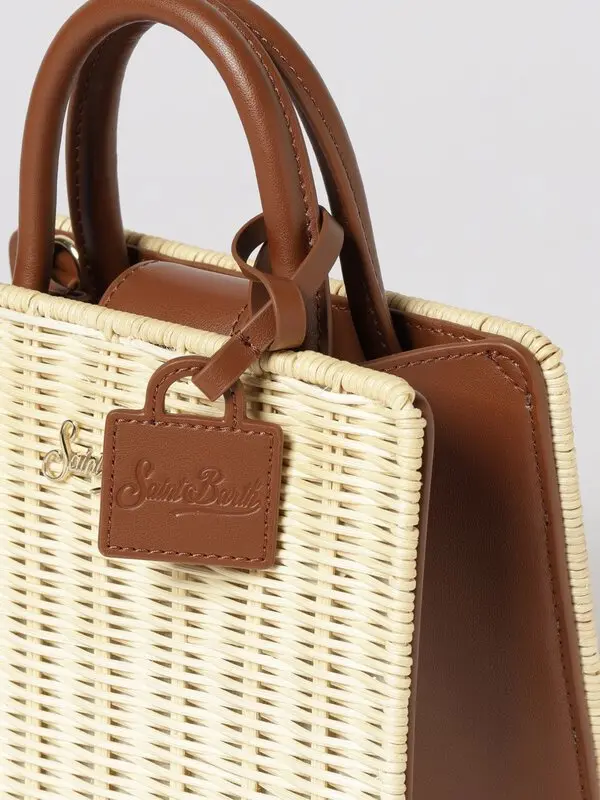 MC2 SAINT BARTH Leather Handbag - Sand