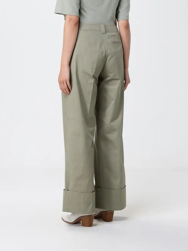 Liu Jo Cotton Wide Leg Trousers